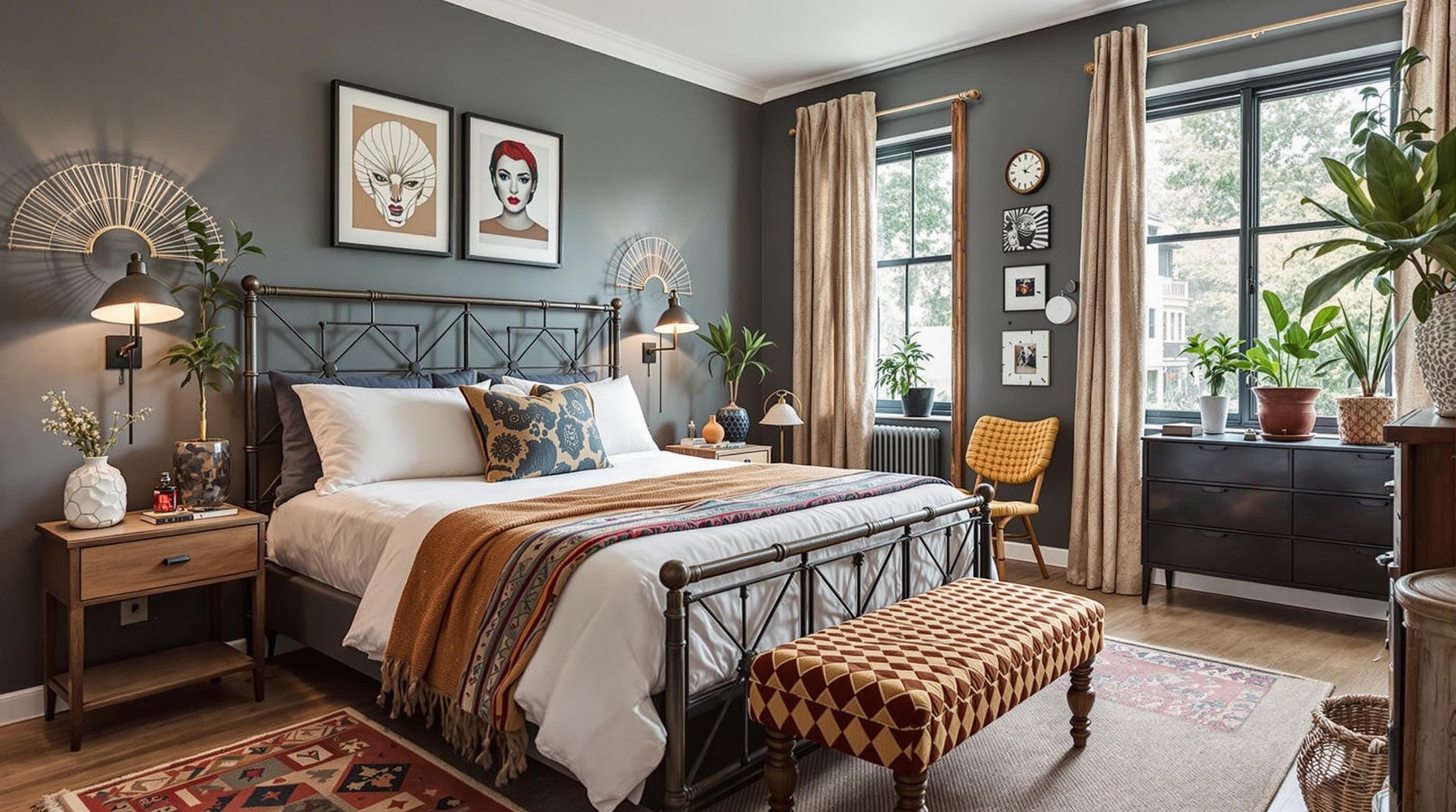 12 Eclectic Bedroom Furnishing Ideas to Enhance Your Personal Style and ...