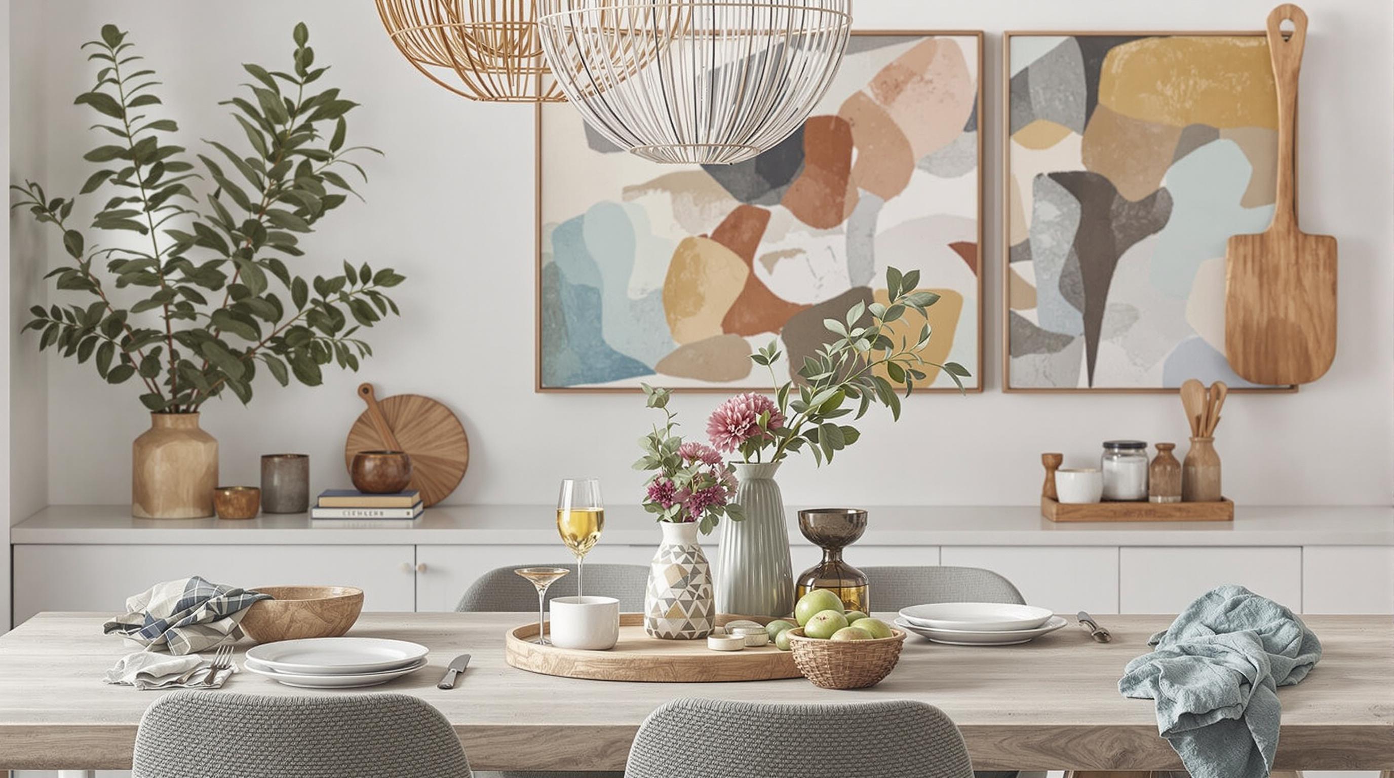 6 Artistic Accents: Infusing Your Kitchen & Dining Decor with Creative Artistry for a Culinary ...