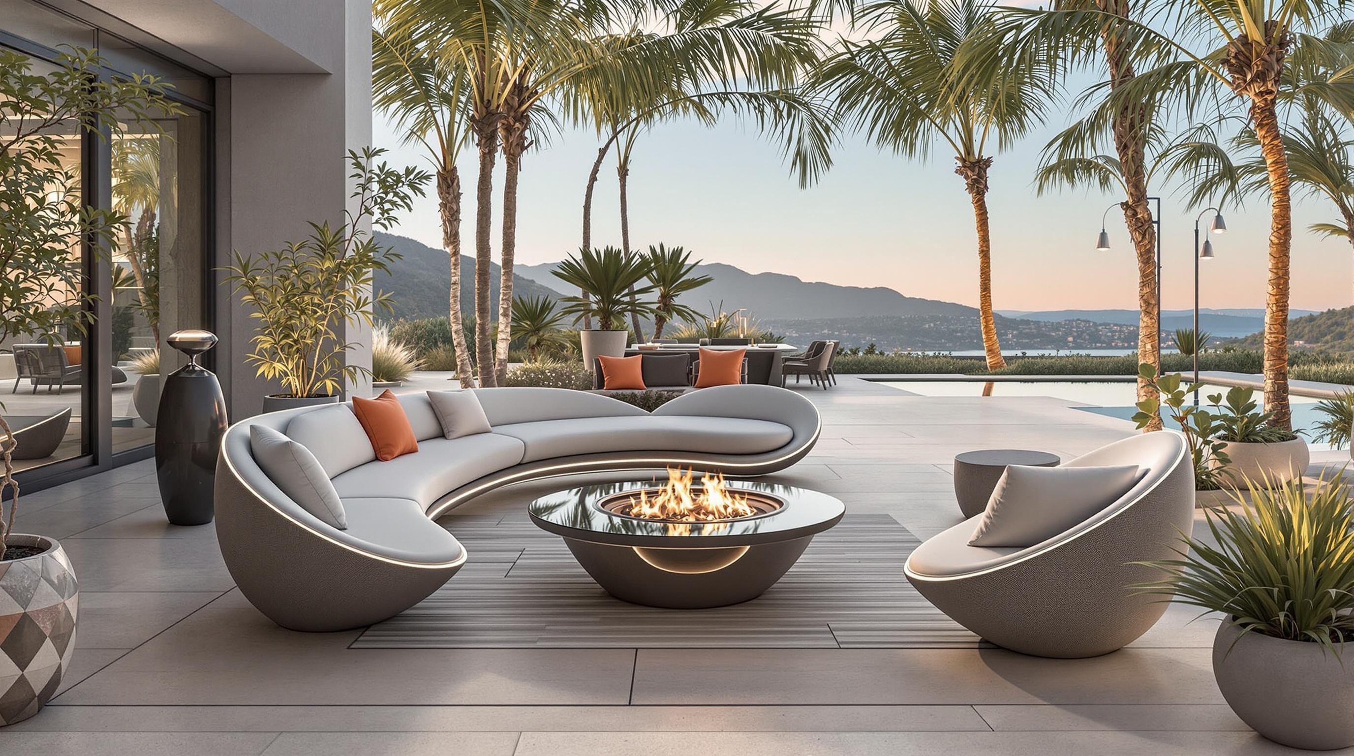 16 Futuristic Outdoor Furniture Trends Influenced by Space-Age Design ...